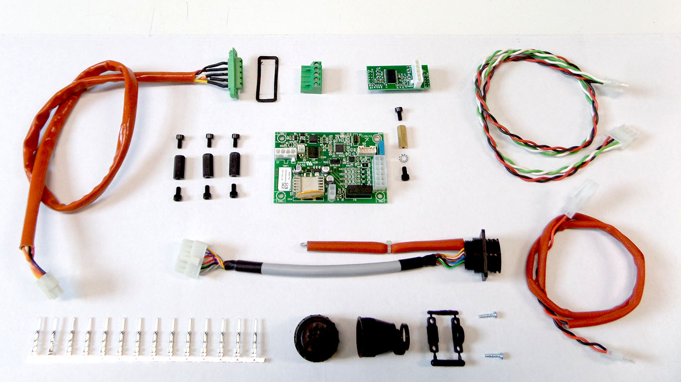 Modbus RS485 analogue + digital isolated CNC interface kit — English